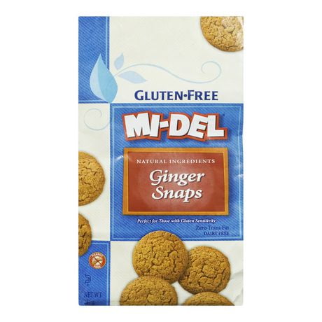 Mi-Del Gluten Free Ginger Snap Cookies | Walmart Canada
