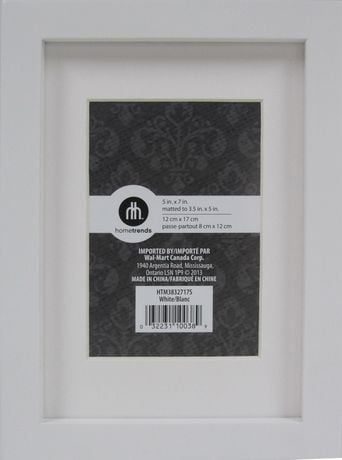 Click here for Hometrends Gallery Photo Frame White White 5 In X... prices