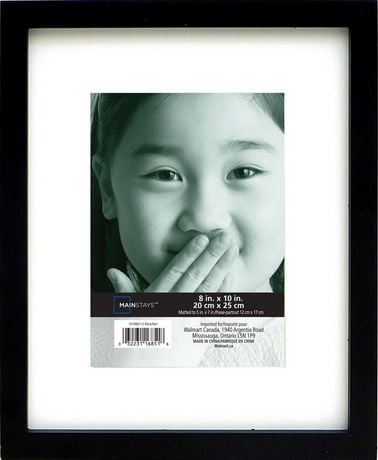 Click here for Hometrends Gallery Frame Black Black 8 In X 10 In prices