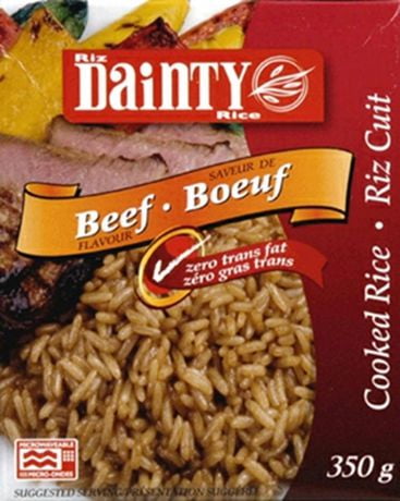 Dainty Cooked Rice - Beef Flavour | Walmart Canada