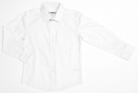Click here for George Boys Cotton Long Sleeve Dress Shirt White X... prices