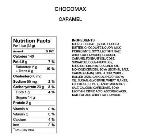 Choco Max Leclerc Chocomax Caramel Granola bar | Walmart Canada