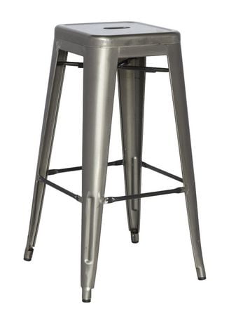 Nicer Furniture Silver Tolix Bar Stool | Walmart Canada