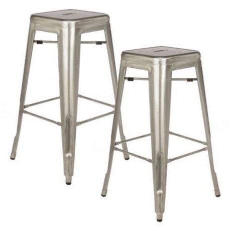 Click here for Nicer Furniture Silver Tolix Bar Stool Silver prices