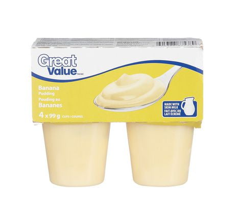 Great Value Banana Pudding | Walmart Canada