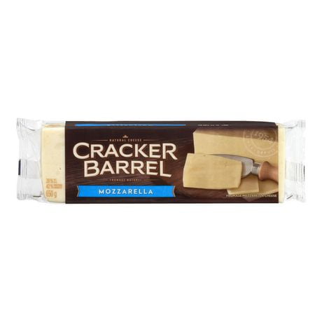 Cracker Barrel 34% M.F Mozzarella Natural Cheese bar | Walmart Canada