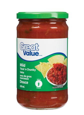 Great Value Thick'n Chunky Mild Salsa | Walmart Canada