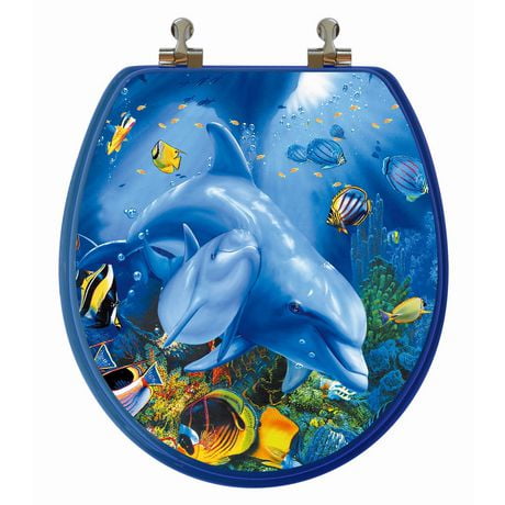Click here for Topseat High Res 3D Image Dolphin Family Round  Re... prices