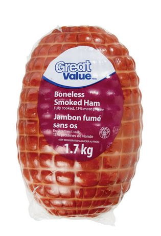 Great Value Boneless Smoked Ham | Walmart Canada