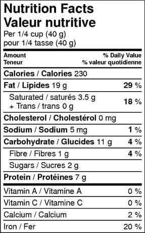 Organically Yours Gluten Free Raw Whole Cashews | Walmart Canada