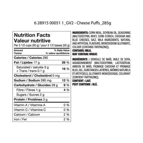 Great Value Cheese Puffs | Walmart Canada