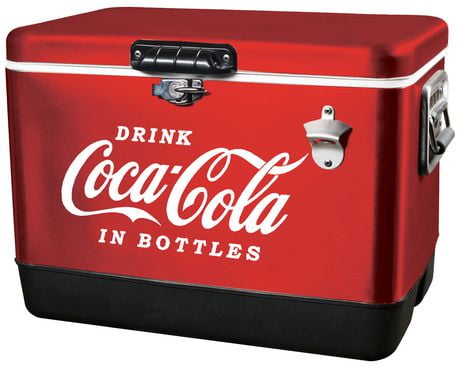 Click here for Coca-Cola 85 Can Stainless Steel Ice Chest With Bo... prices