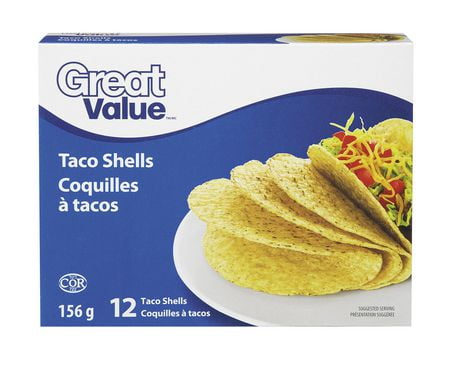Great Value Taco Shells - Walmart.ca