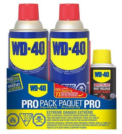 WD-40 Multi-Use PRO Pack with Specialist Rust Release Penetrant ...