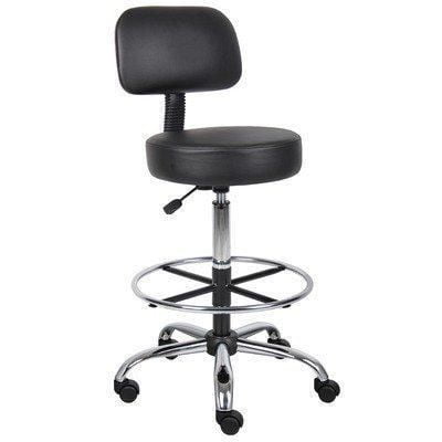 Click here for Nicer Furniture Caressoft Black Medical Drafting S... prices