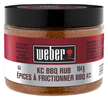 Weber Gluten Free KC BBQ Rub, 164 g - Walmart.ca