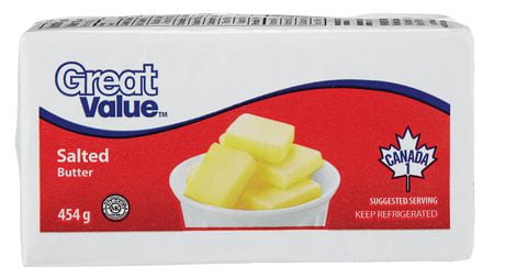 Great Value Salted Butter | Walmart Canada