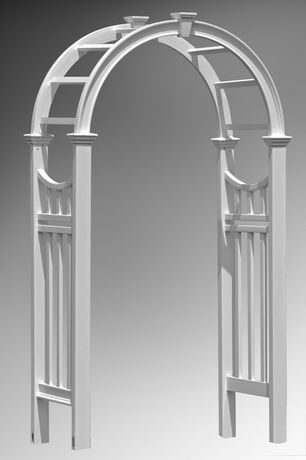 Click here for Vita New England Arbors Vienna Arbor - Va68144 Whi... prices