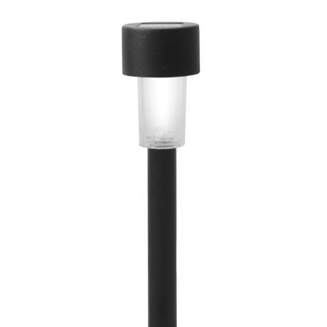 Mainstays Black Mini Solar Pathway Light | Walmart Canada