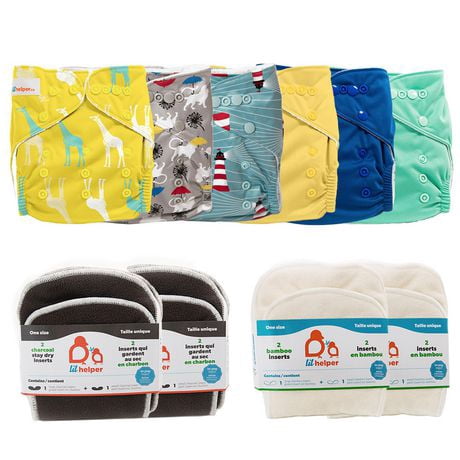 Lil Helper Cloth Diaper System - Day Pack B | Walmart Canada