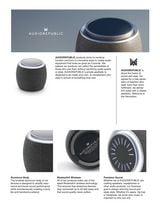 Audio Republic Wireless Speaker with Digital LED Accent Display ...