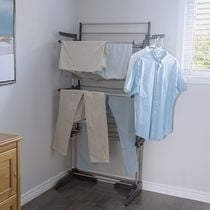 Greenway GFR6000SS Stainless Steel Collapsible Vertical Drying Rack ...