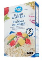 Great Value Instant Long Grain White Rice | Walmart Canada