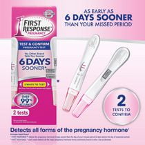 FIRST RESPONSE™ Test & Confirm Pregnancy Test | Walmart Canada