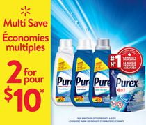 Purex Liquid Laundry Detergent, 4in1 + OXI | Walmart Canada