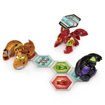 Bakugan Starter Pack 3-Pack, Fused Pegatrix x Goreene Ultra, Armored Alliance Collectible Action ...