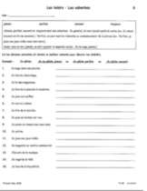 The Fsl Classroom Les Loisirs French Reproducible Teaching Activities ...