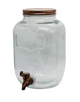 Brilliant Mason Jar Dispenser with Copper Lid 4L | Walmart Canada