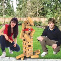 Giant Sized Jumbling Tower Game Walmart Exclusive, for Ages 6 and up ...