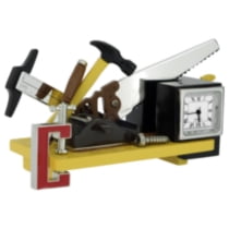 Carpenter's Tool Set Collectible Desktop Mini Clock (C1588M) | Walmart ...