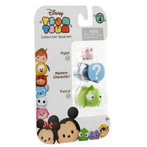 Disney Tsum Tsum Pascal/Mystery Figure/Piglet 3 Pack Figures | Walmart ...