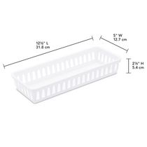 Sterilite White Slim Storage Tray | Walmart Canada
