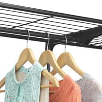 DELUXE DOUBLE ROD CLOSET-BLACK | Walmart Canada