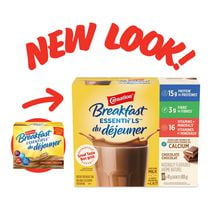 CARNATION BREAKFAST ESSENTIALS Chocolate Instant Powder Drink Mix 10 x ...