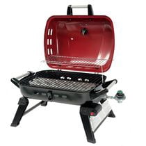 Expert Grill 20” 10,000 BTU Portable Table Top Propane Gas Grill, Red ...