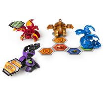 Bakugan Baku-Gear 4-Pack, Trox Ultra with Baku-Gear and Pegatrix Ultra ...