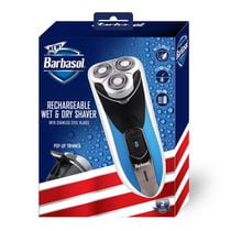 Barbasol 1100 Series Rechargeable Wet & Dry Rotary Shaver – CBR11001 ...