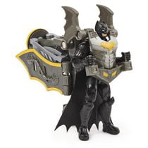 Batman 4-inch Mega Gear Deluxe Action Figure with Transforming Armor ...