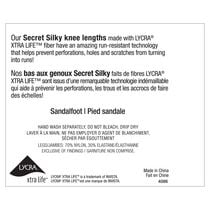 Secret® Silky Run-Resistant 2pk Knee High | Walmart Canada