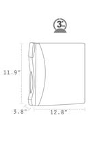 Storex Duratech Binder+ Hard Cover /3"-Inch /Black spine(2 units/pack ...