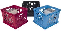 Storex Micro Crates/ Assorted Colors (18 units/pack) | Walmart Canada