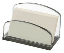 Storex Executive Business Card Holder, Glass (case of 4) | Walmart Canada