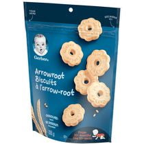 GERBER® Arrowroot Biscuits, Baby Snacks 155 g | Walmart Canada