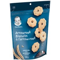 GERBER® Arrowroot Biscuits, Baby Snacks 155 g | Walmart Canada