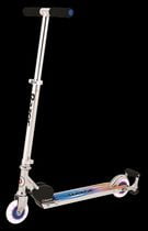 Razor Spark Ultra Blue Kick Scooter with Super Bright LED Wheels ...