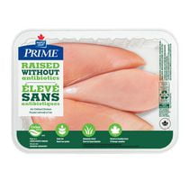 Prime Boneless Skinless Chicken Breast, Raised Without Antibiotics ...